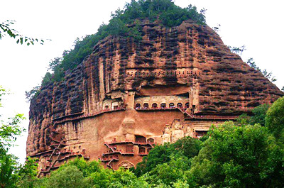 Tianshui Maiji Shan Grottoes, Buddhism Caves in Tianshui-Silk Road Travel