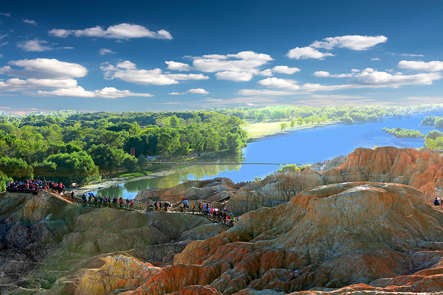 five-colored-beach-Silk Road Travel